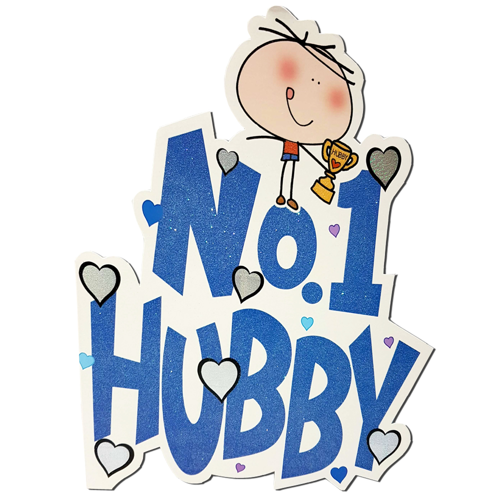 # 1 Husband Greeting Card – Q8eGifts.com